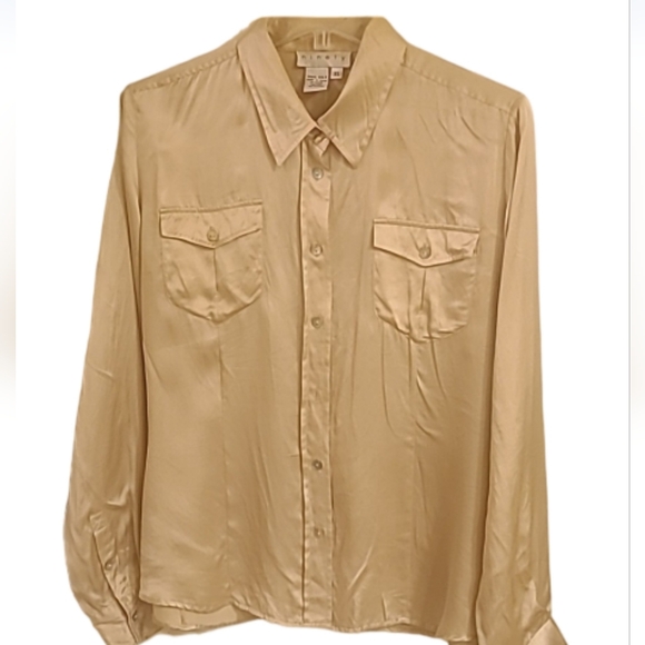 Ninety | Tops | Vintage Ninety Silk Blouse | Poshmark